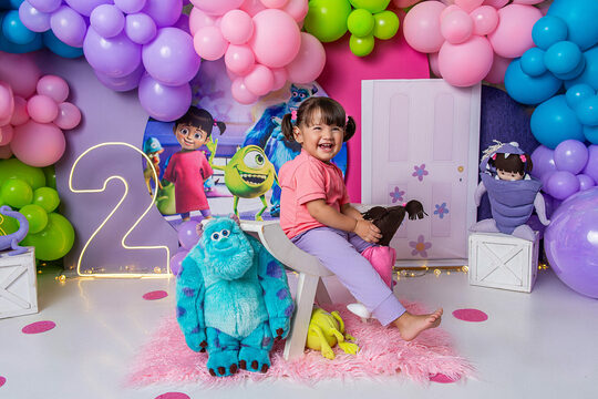 Ensaio Pré Festa Boo Monstros S/A - Cecília - Estúdio na Rua Jequiriça ...